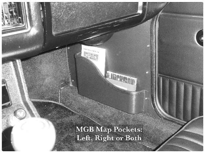 Replacement Map Pocket, MGB | BMC British Automobile - Sports Car ...